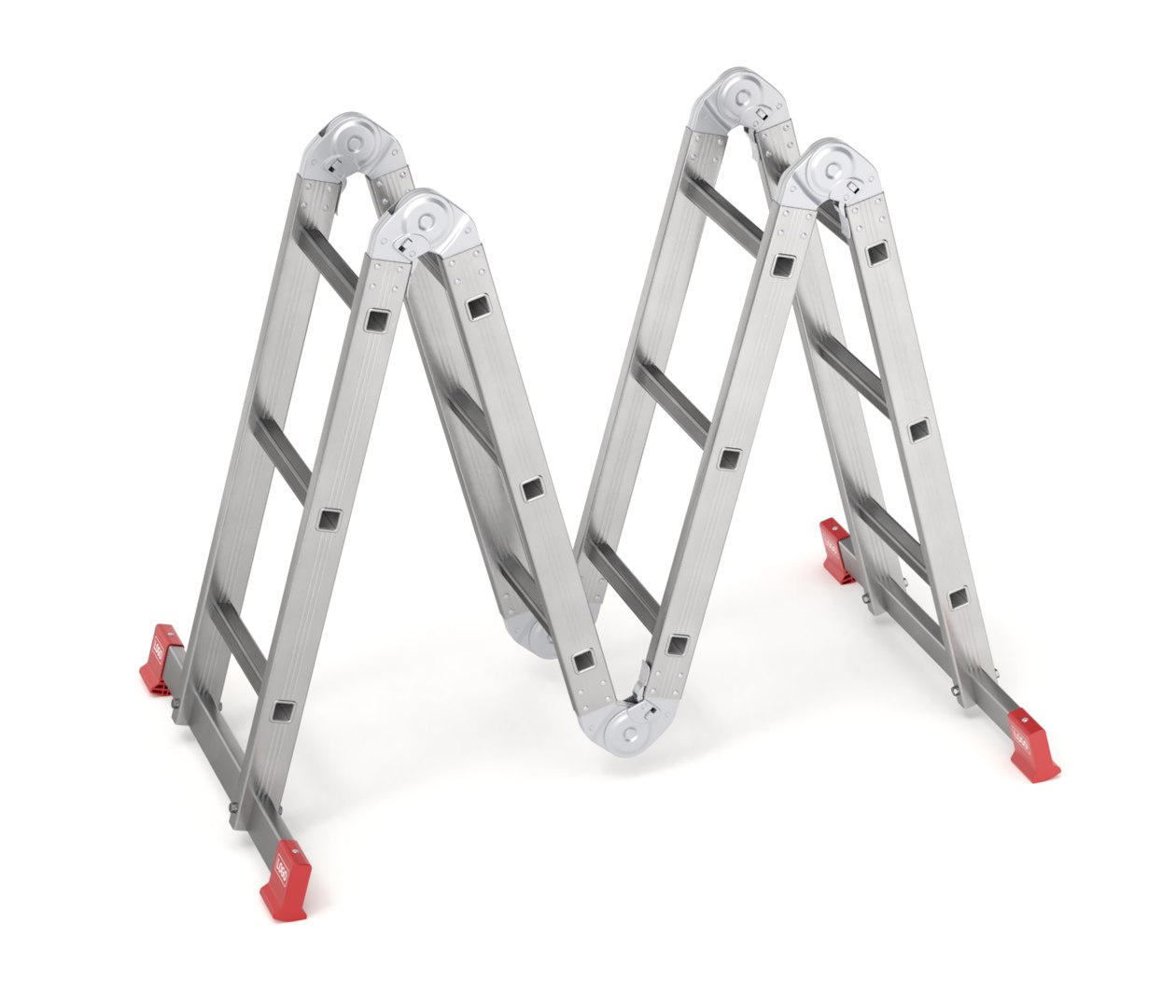 Multifunction Aluminium Ladder 3D model - TurboSquid 1724460