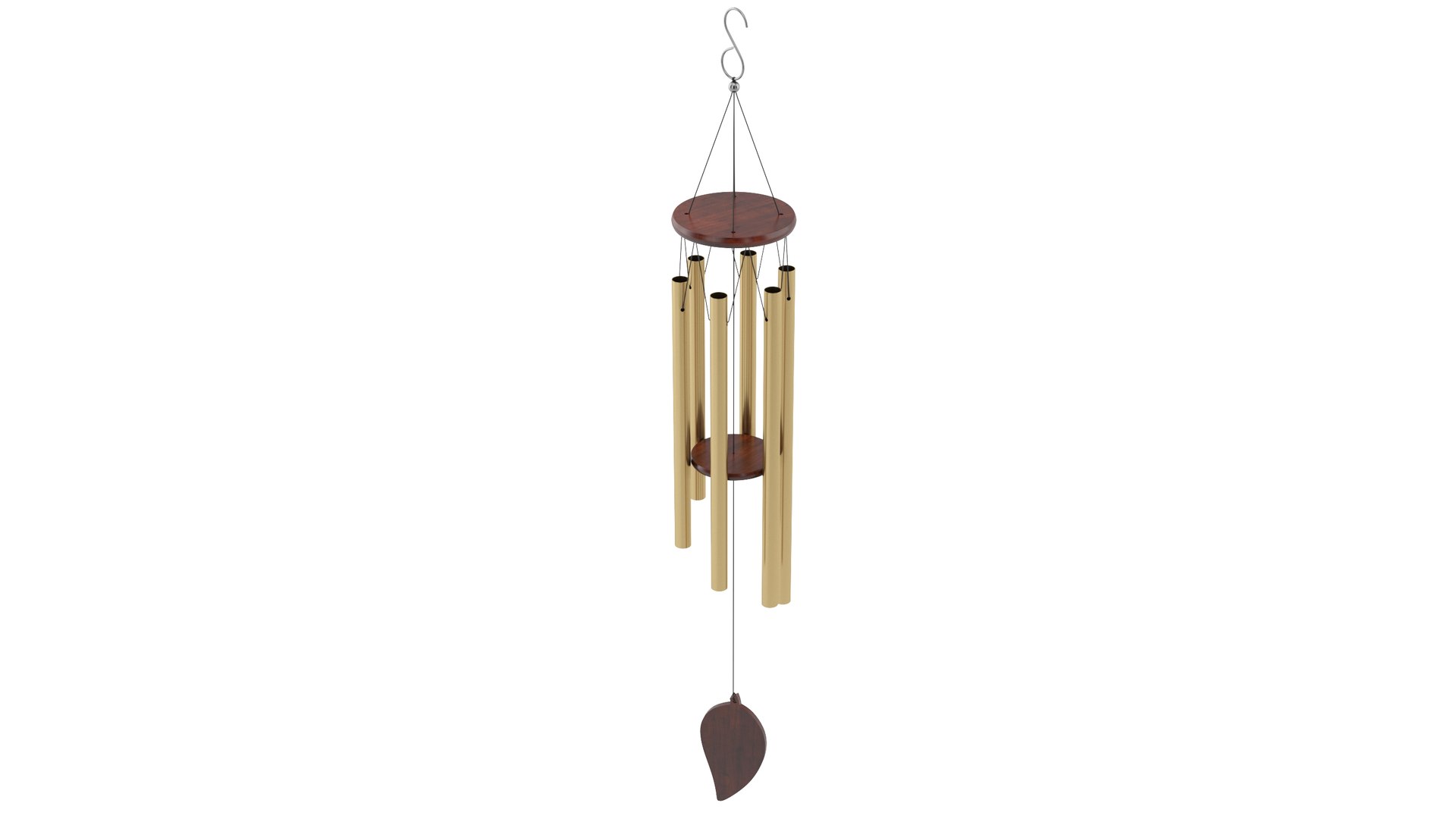 Wind Chime 3D Model - TurboSquid 1971704