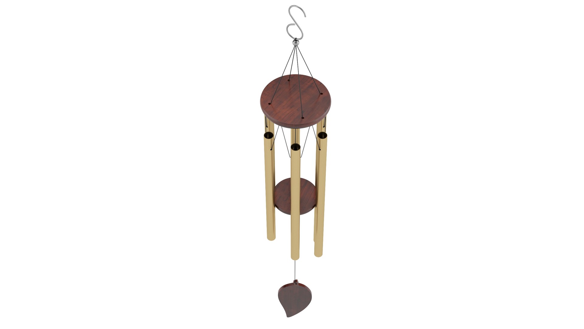 Wind Chime 3D Model - TurboSquid 1971704