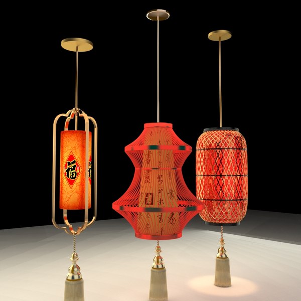 Collection Paper Lantern 3D Models for Download | TurboSquid