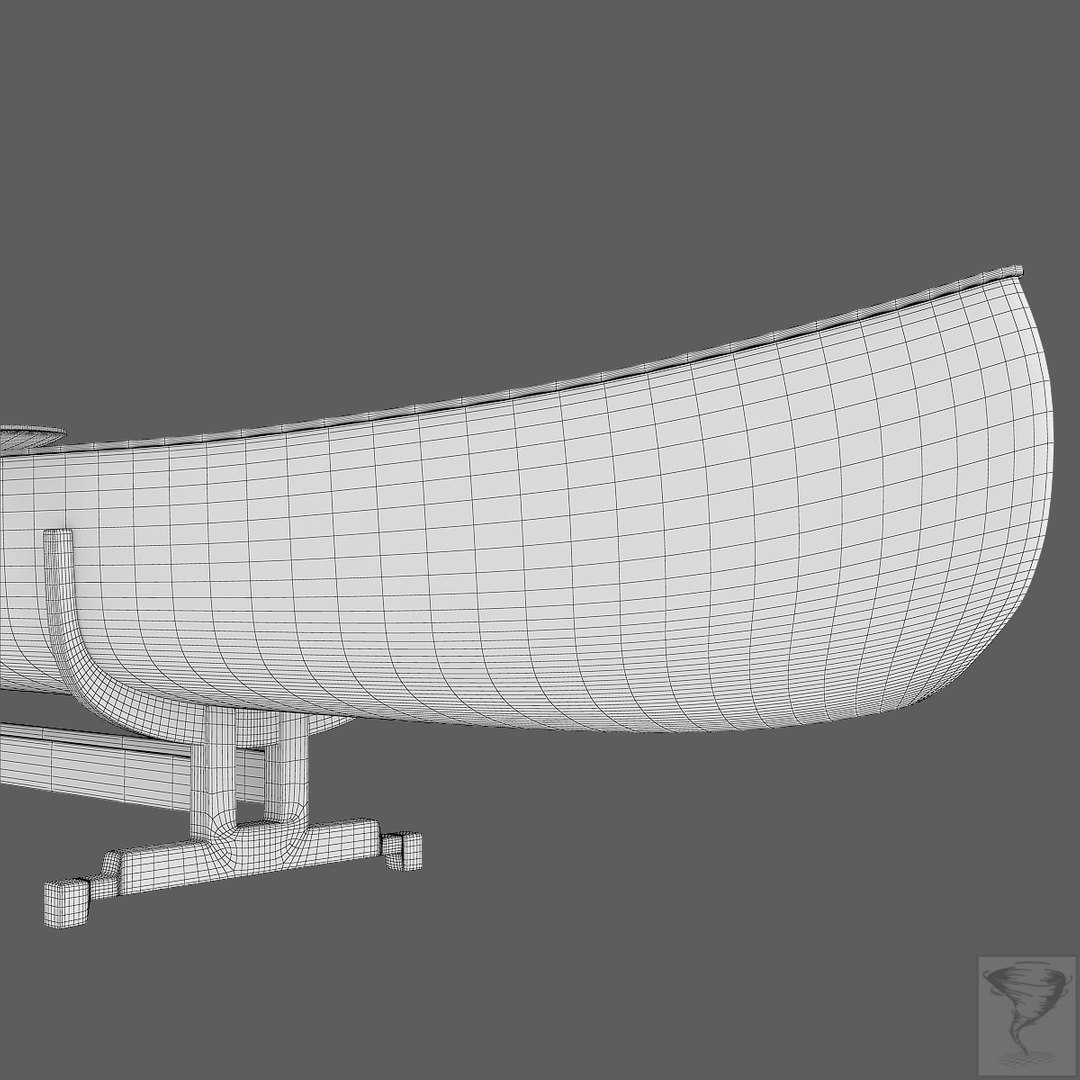 3d Model Canoe