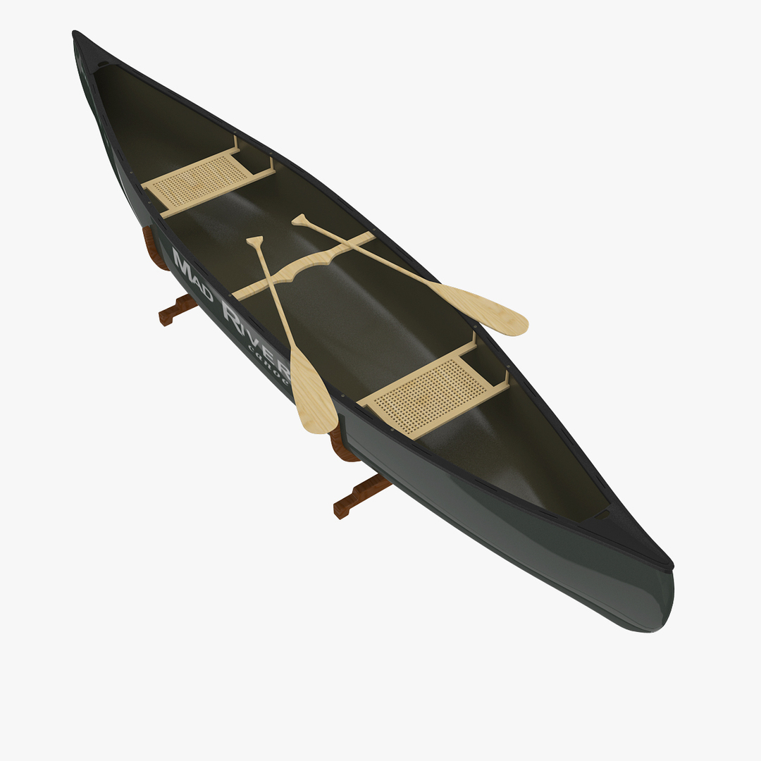 3d Model Canoe