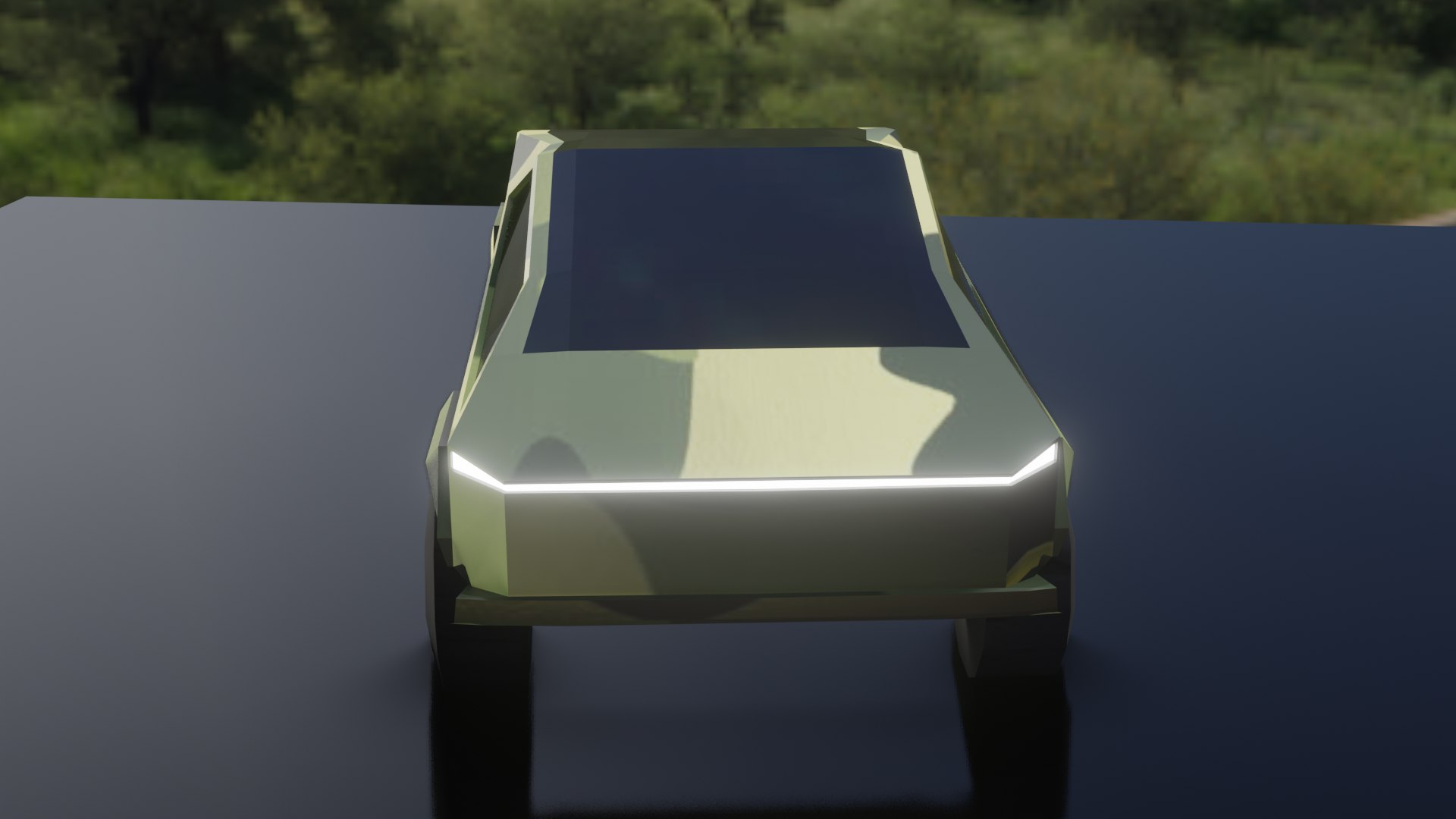 3D Army Cybertruck Model - TurboSquid 1663162