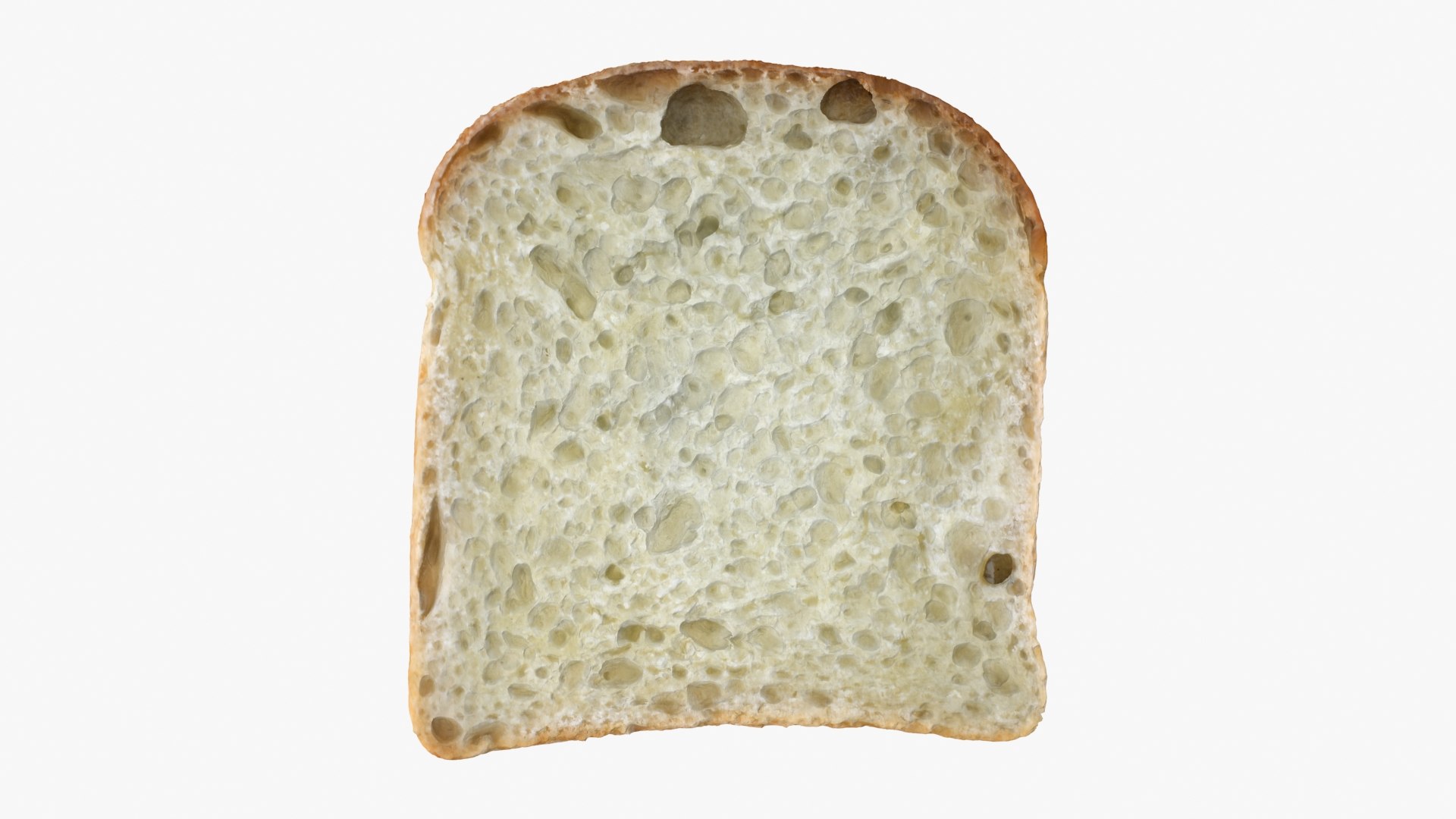 Bread Slice 3D Model - TurboSquid 1974777