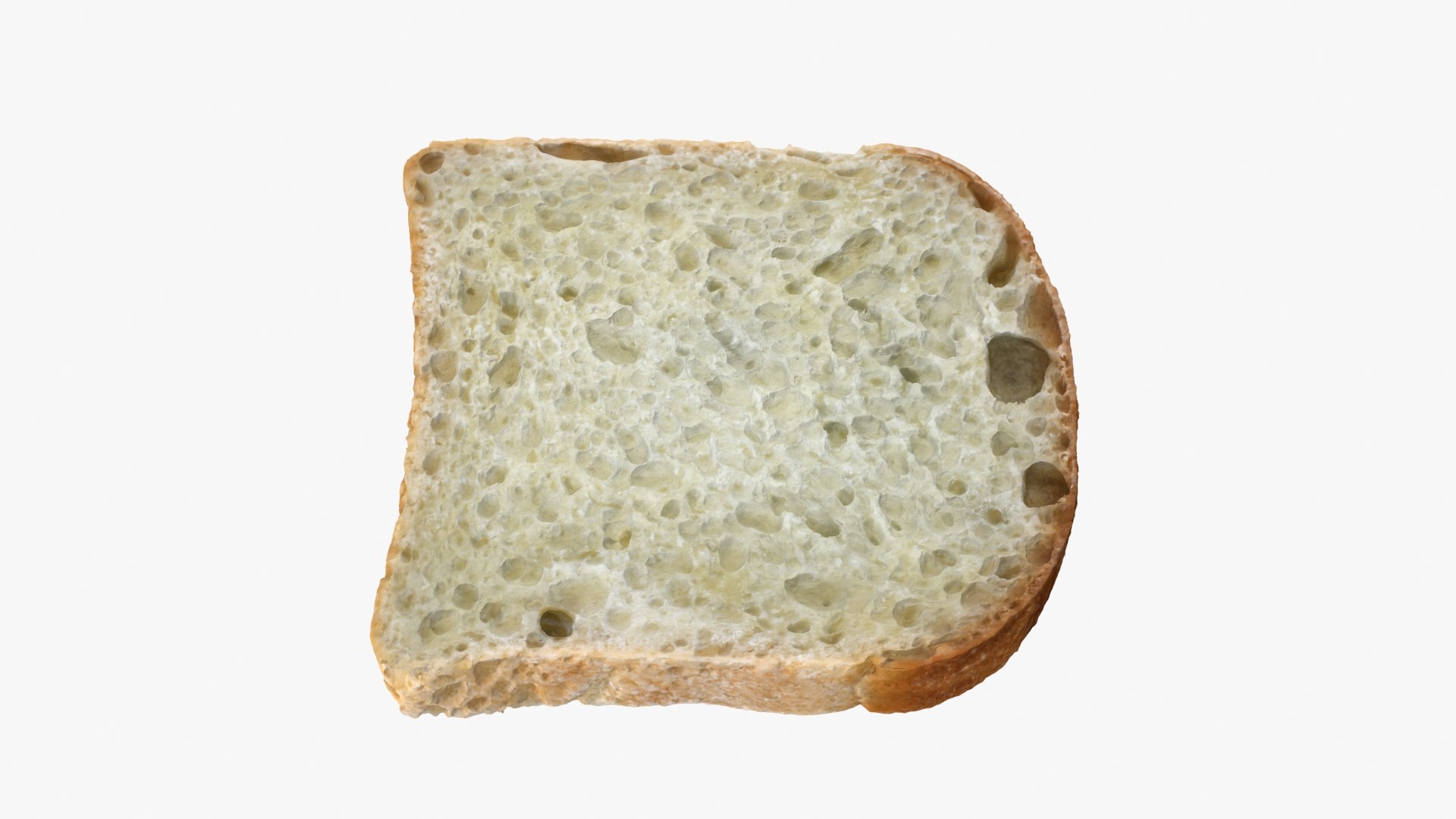 Bread Slice 3D Model - TurboSquid 1974777