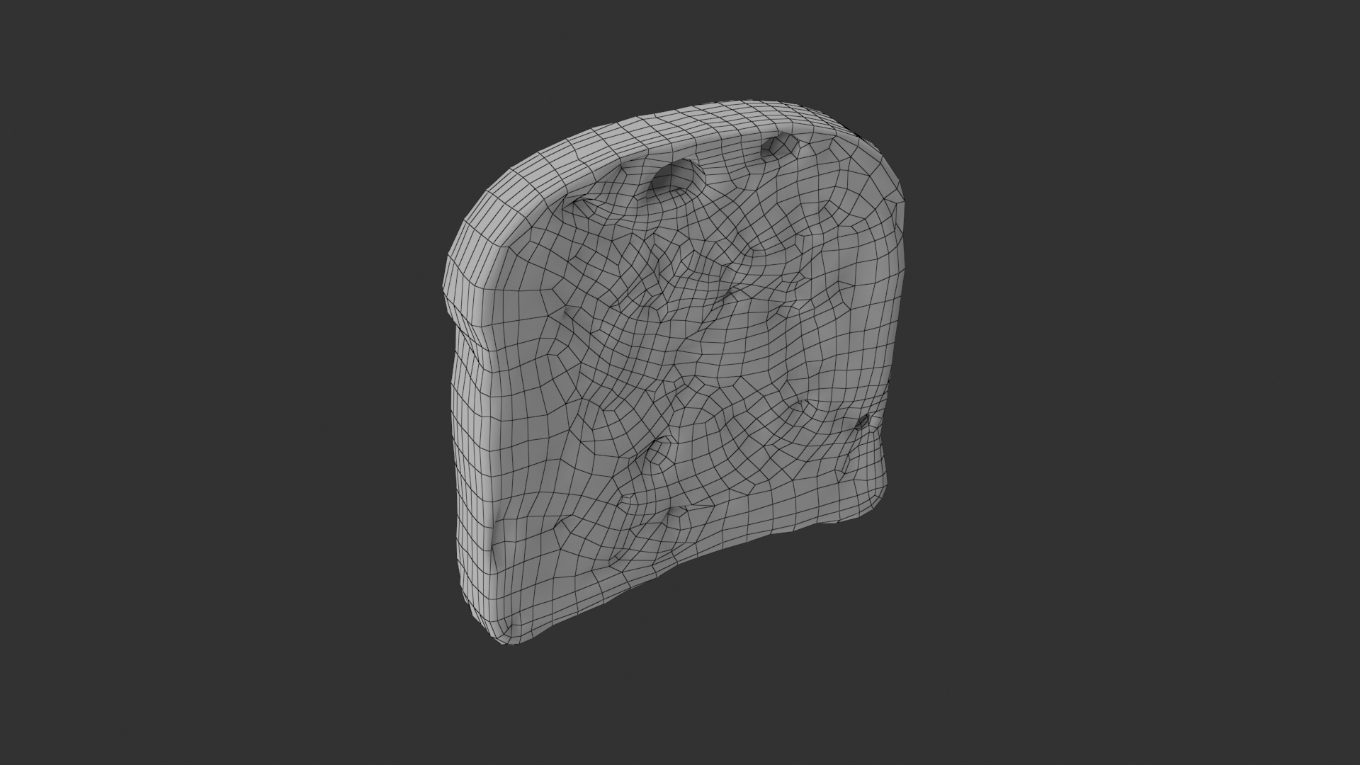 Bread Slice 3D Model - TurboSquid 1974777