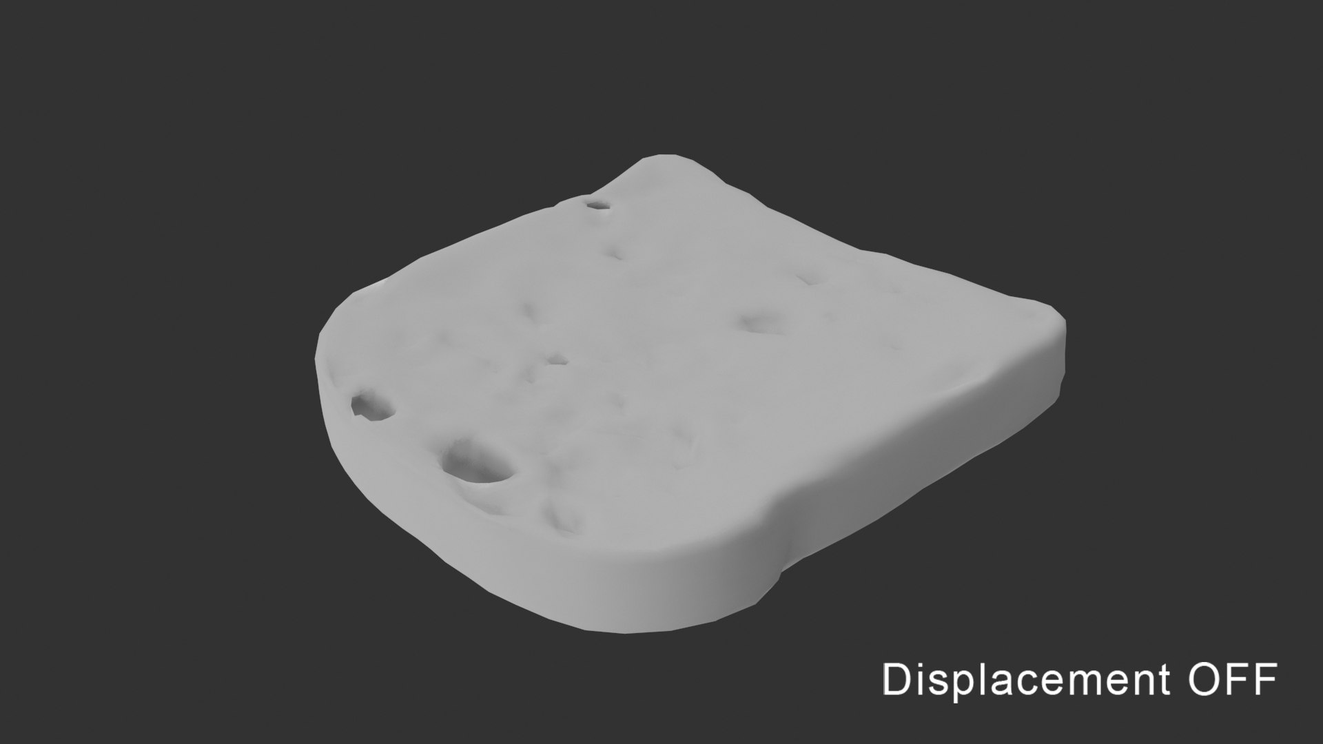 Bread Slice 3D Model - TurboSquid 1974777
