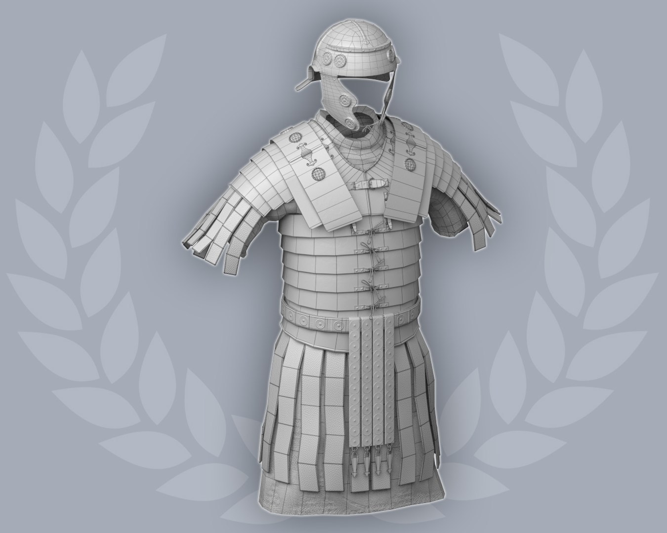 3D Realistic Ancient Roman Armor Model - TurboSquid 1396392