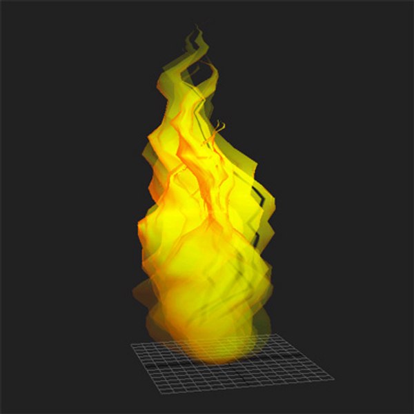 3d flame