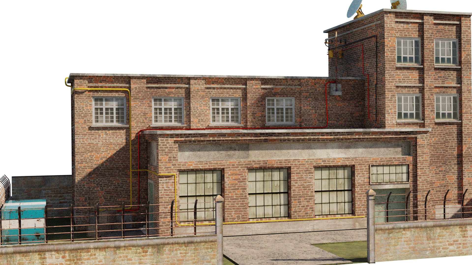 FACTORY X 3D Model - TurboSquid 1864081