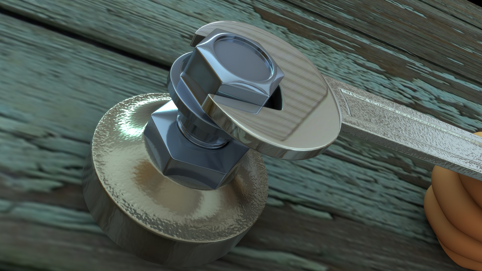 3D Spanner Tool - TurboSquid 2184986