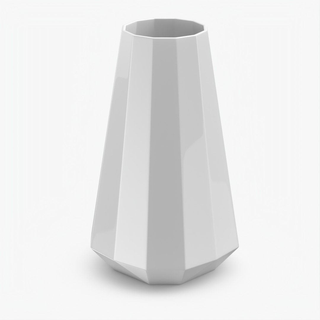 Tiffany Large Tapered Vase 3D Model - TurboSquid 2226685