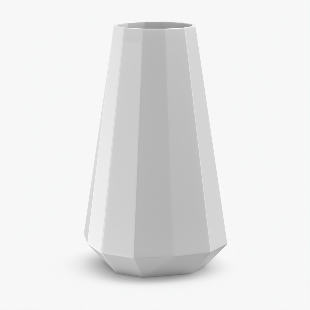 Tiffany Large Tapered Vase 3D Model - TurboSquid 2226685