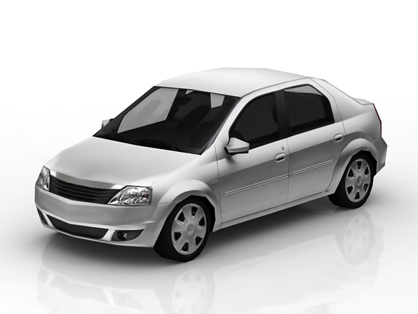 3d model 2009 renault logan