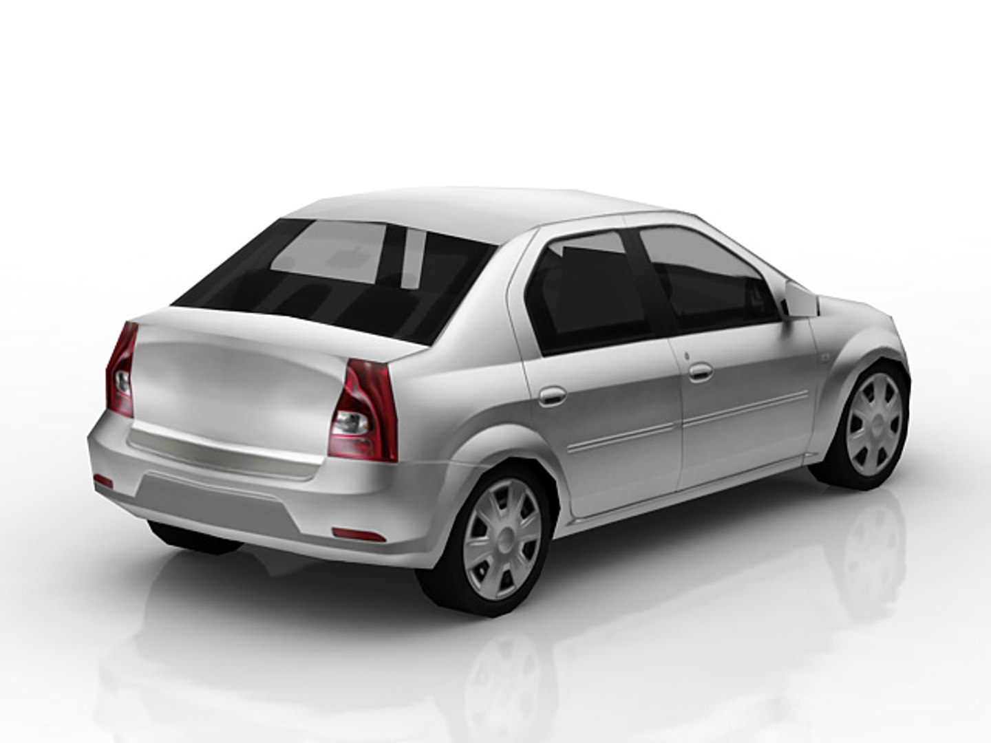 3d model 2009 renault logan