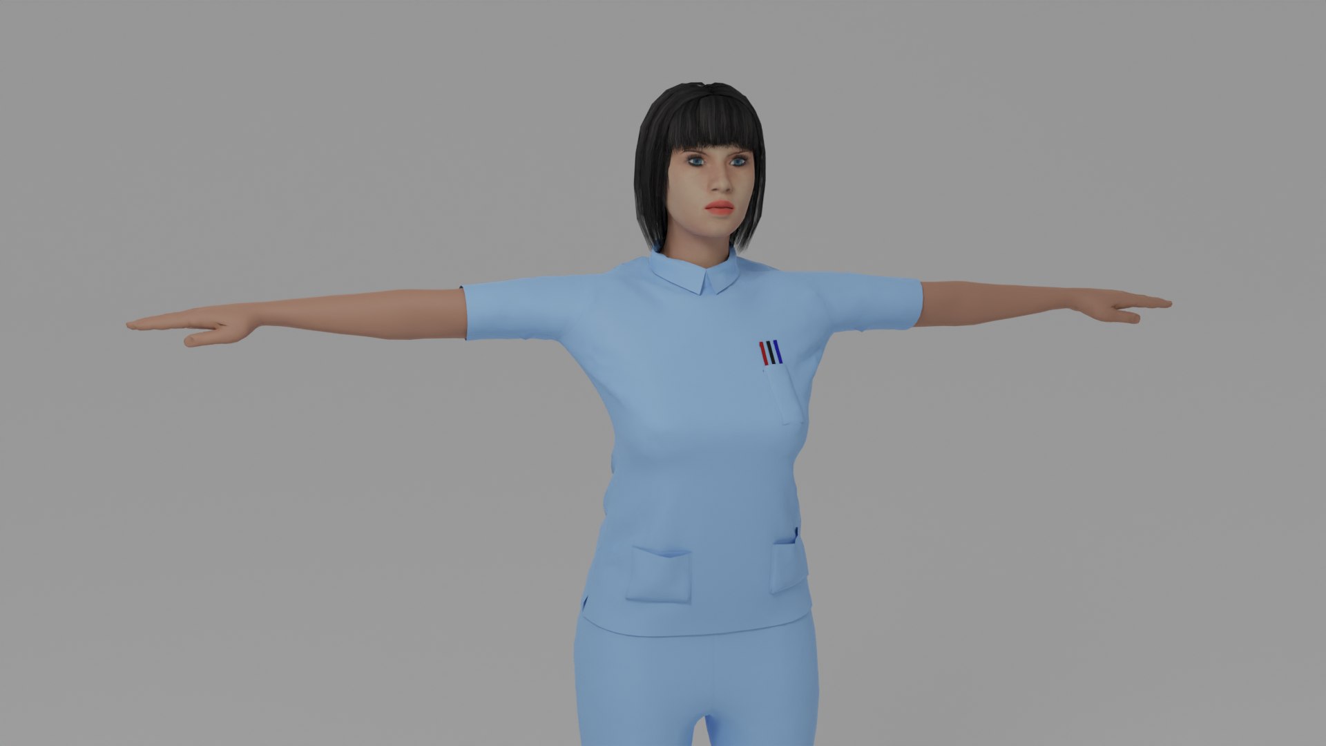 Nurse Woman 3D - TurboSquid 2041918