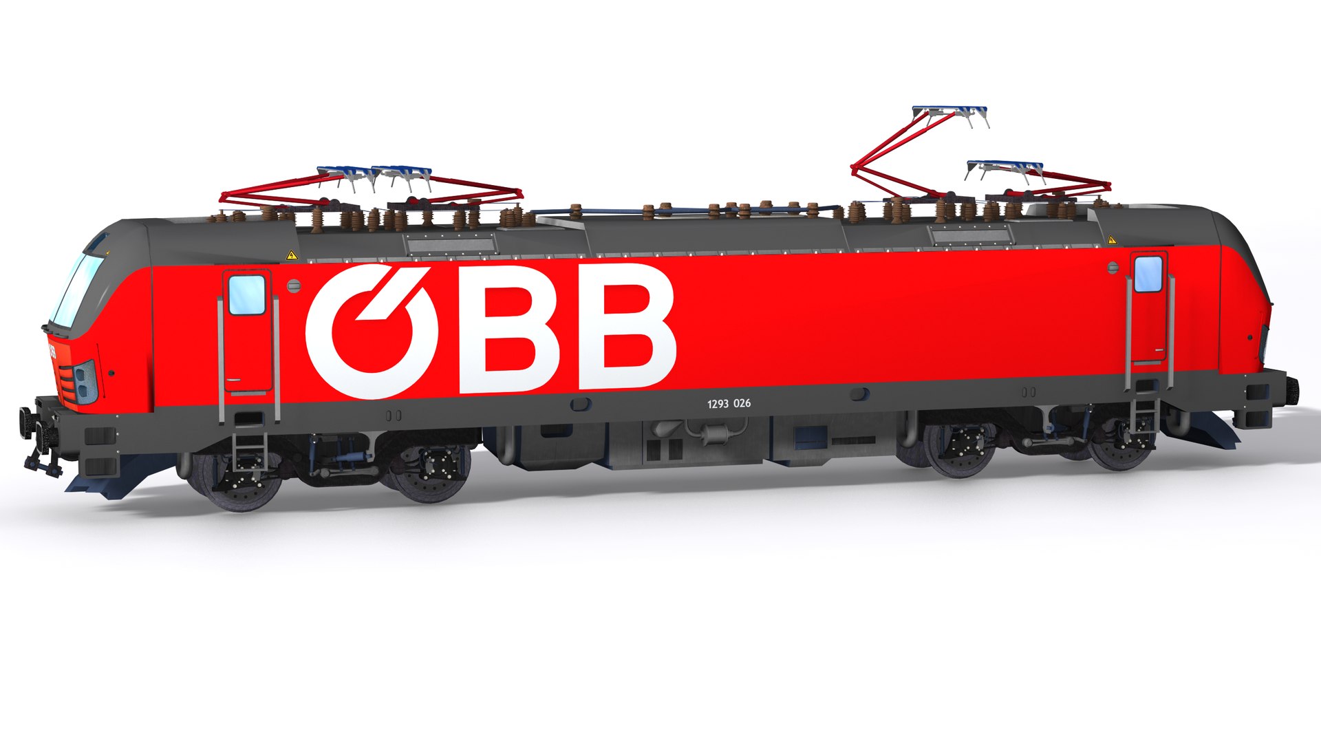 Siemens Vectron 1293 026 Austrian Railways Oebb 3D Model - TurboSquid ...