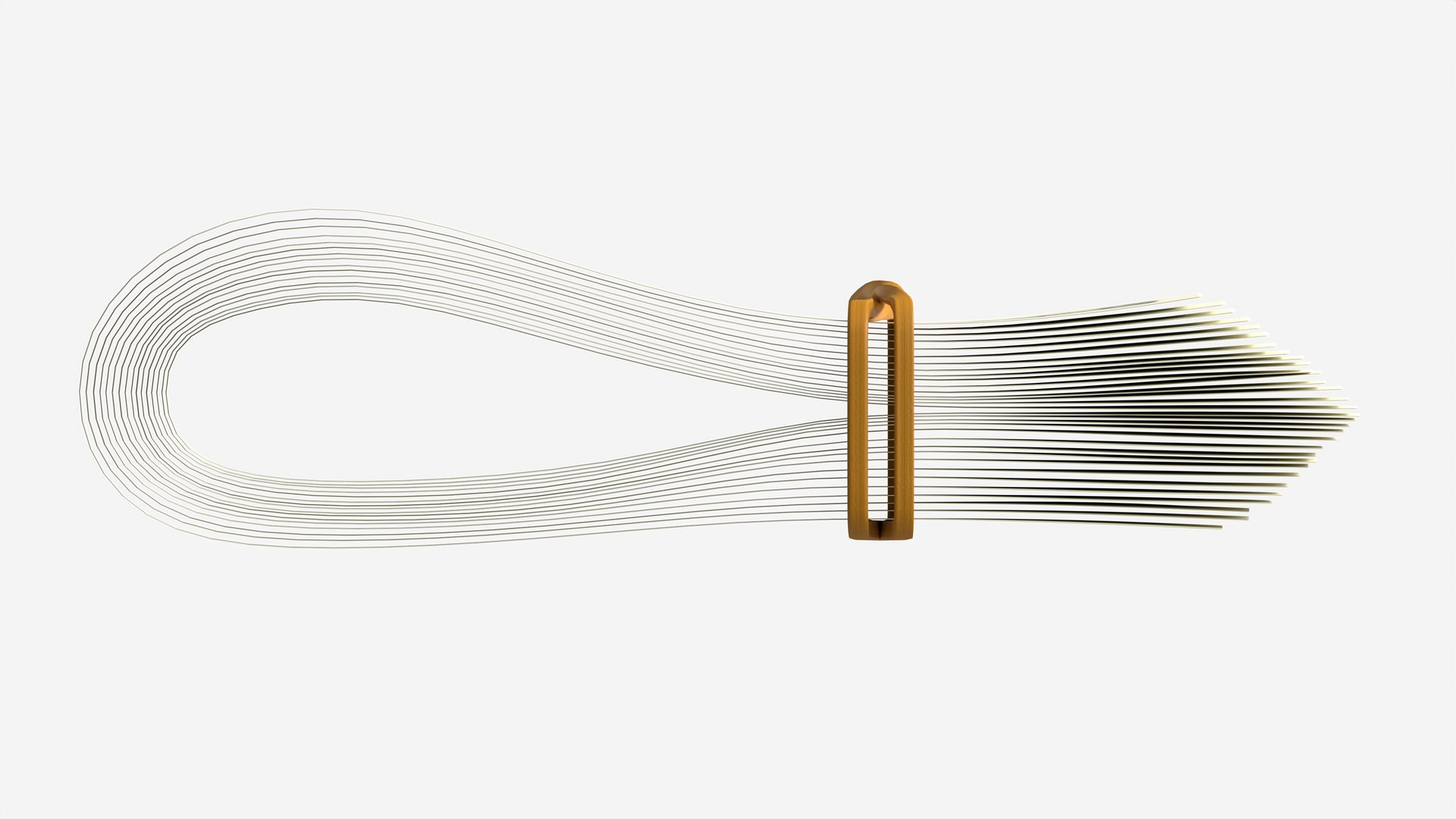 3D American dollars folded and tied 02 model - TurboSquid 2105835