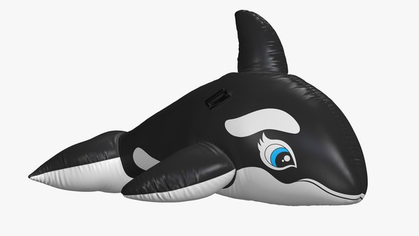 modelo 3d Flotador Hinchable Ballena Piscina Orca - TurboSquid 2197271