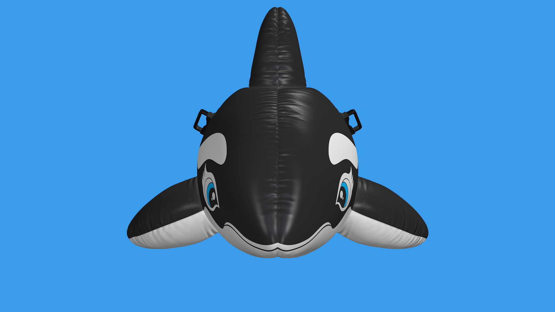 3D Model Orca Inflatable Pool Whale Float - TurboSquid 2197271