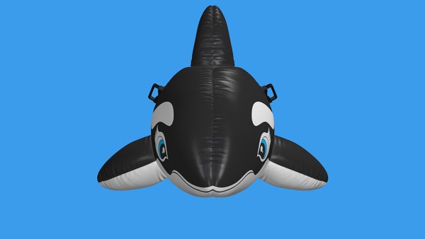 modelo 3d Flotador Hinchable Ballena Piscina Orca - TurboSquid 2197271