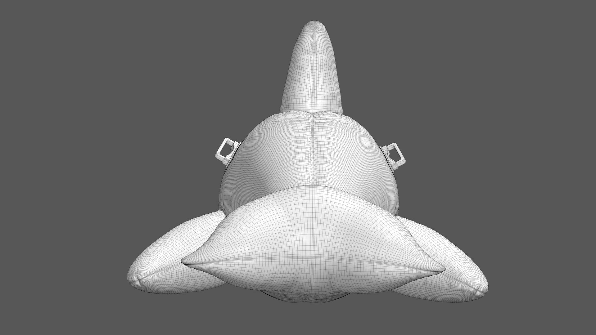 3D Model Orca Inflatable Pool Whale Float - TurboSquid 2197271