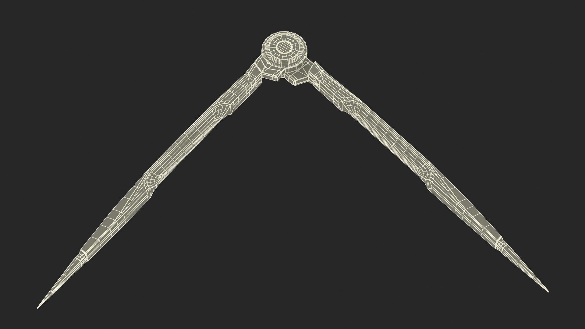 3D Vintage Marking Compass - TurboSquid 2284562