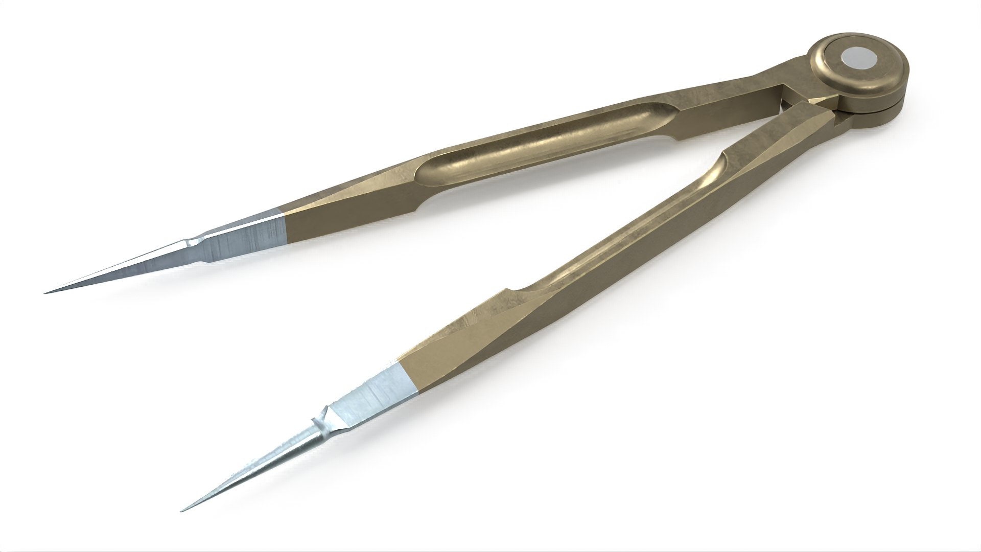 3D Vintage Marking Compass - TurboSquid 2284562