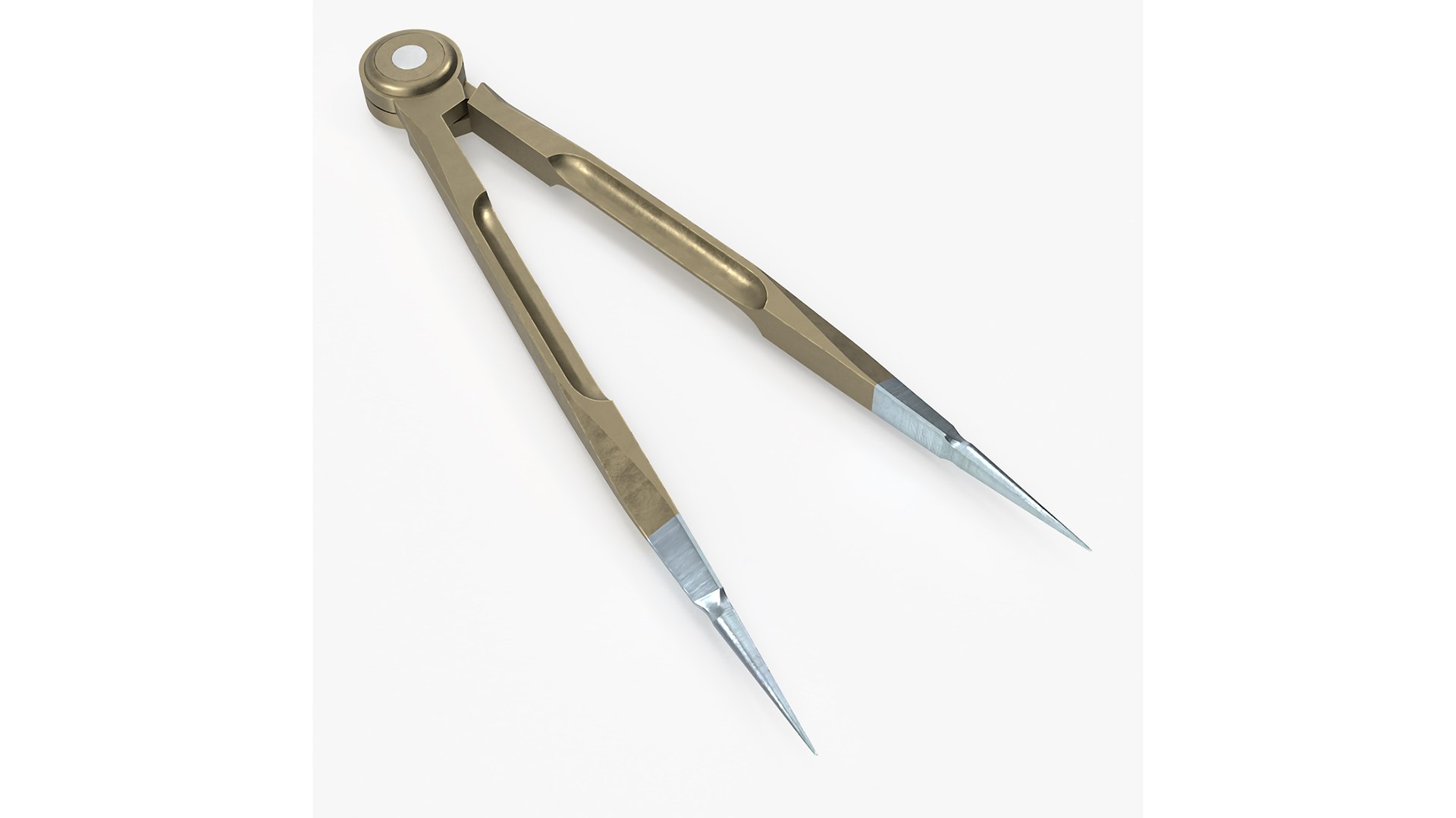 3D Vintage Marking Compass - TurboSquid 2284562