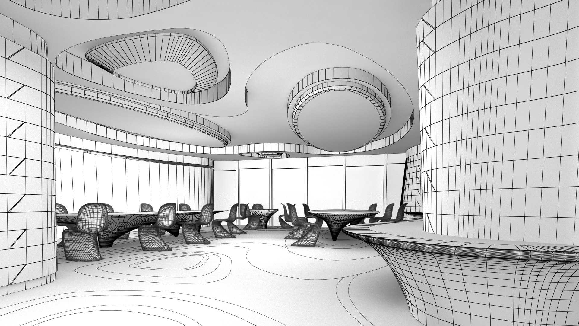 3D Lobby Reception 04 - TurboSquid 1749561