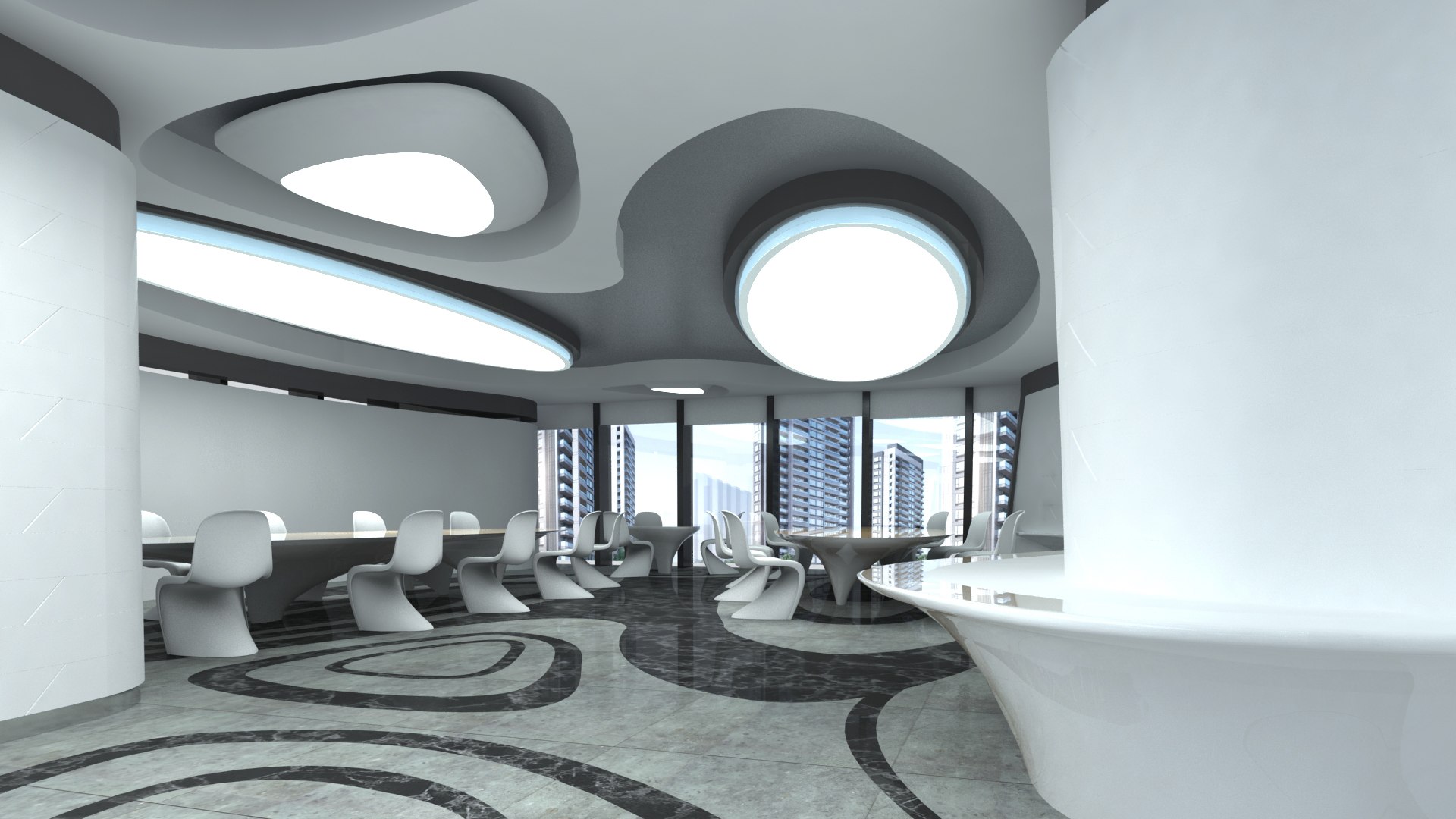 3D Lobby Reception 04 - TurboSquid 1749561
