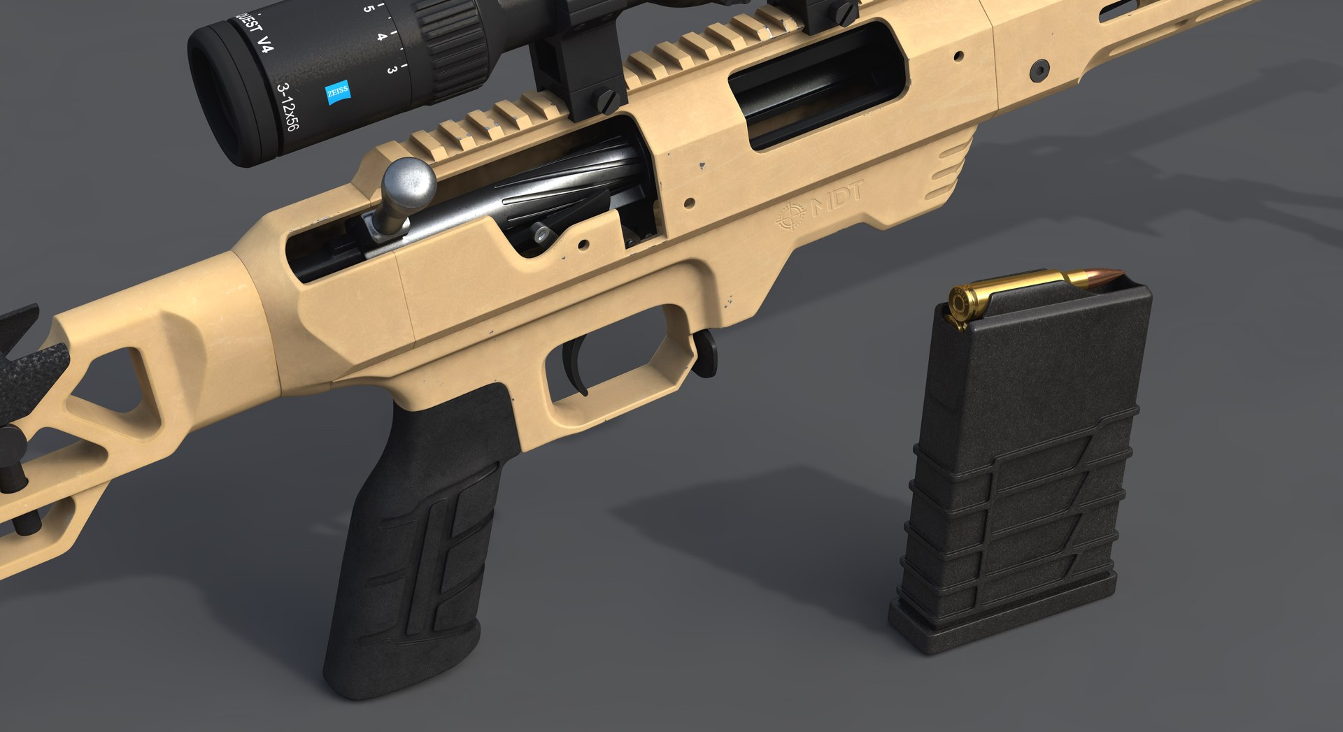 Tac21 gen2 chassis remington 3D - TurboSquid 1582280