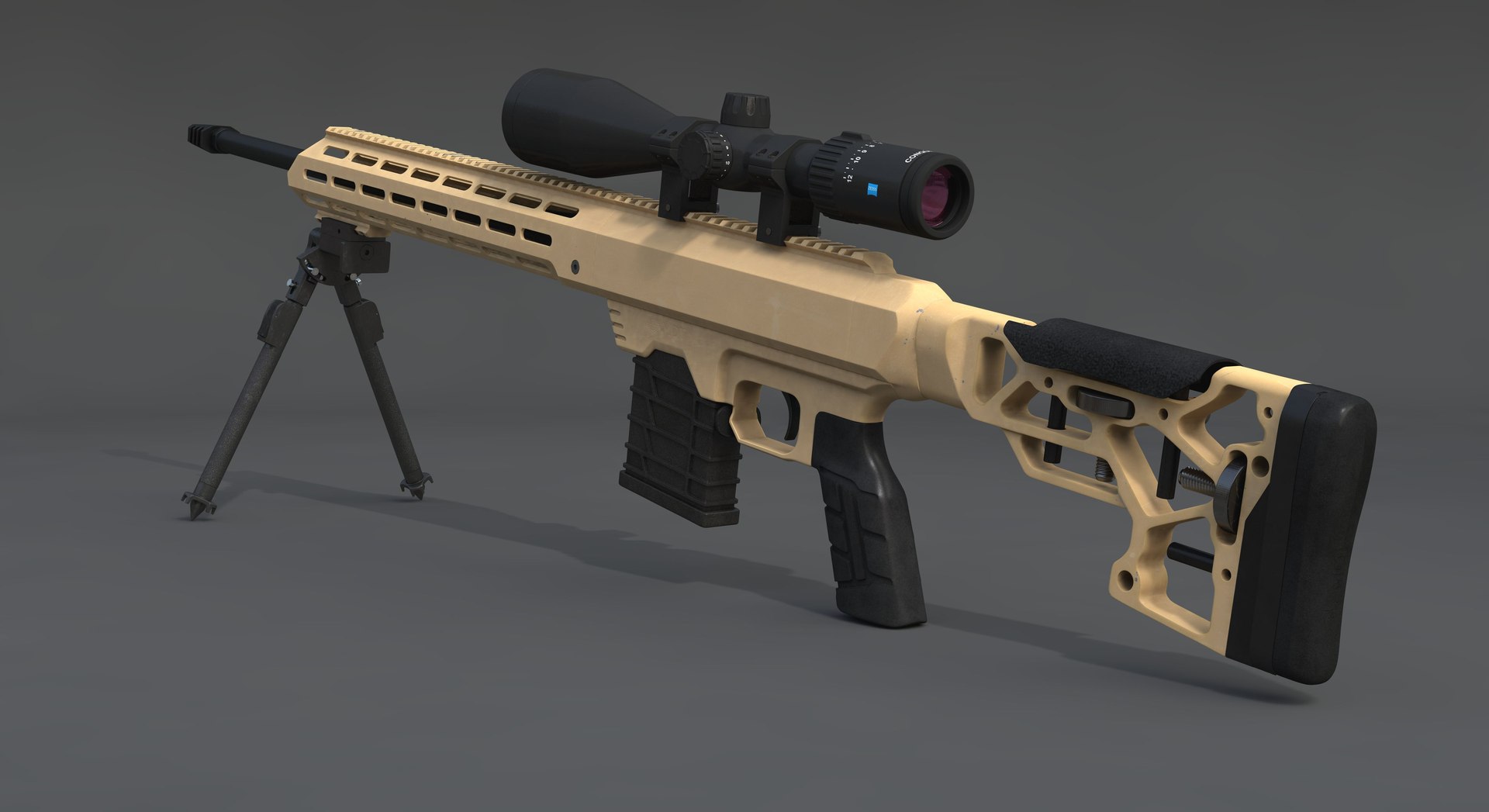 Tac21 gen2 chassis remington 3D - TurboSquid 1582280