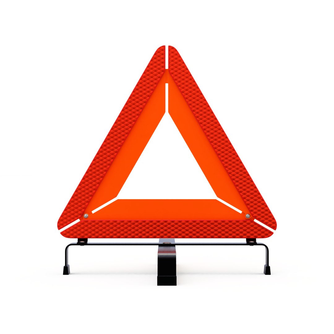 Triangle Warning 3D - TurboSquid 1217710