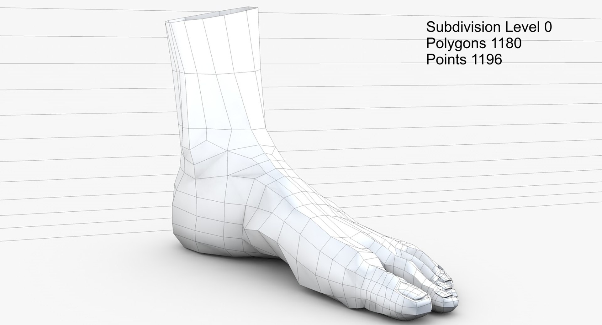 Human Feet 3D Model - TurboSquid 1215448