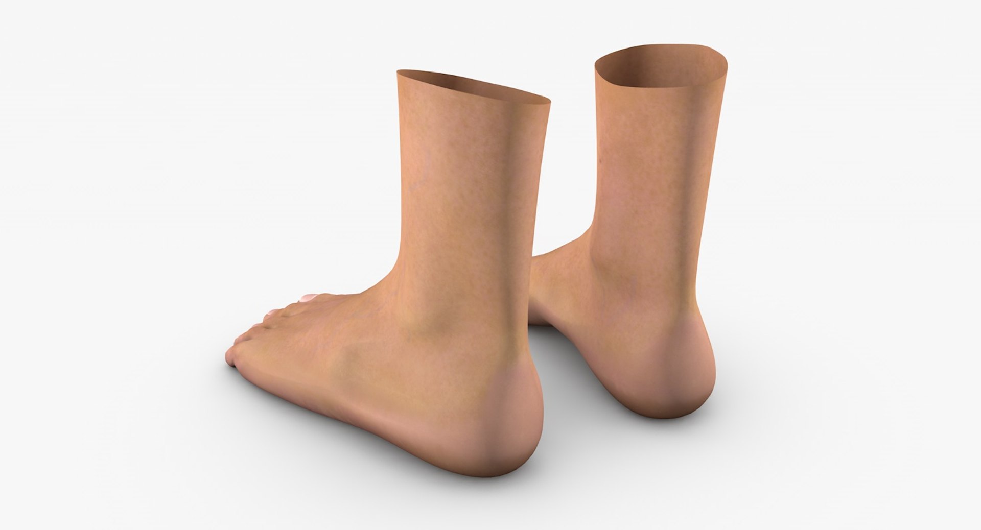 Human Feet 3D Model - TurboSquid 1215448