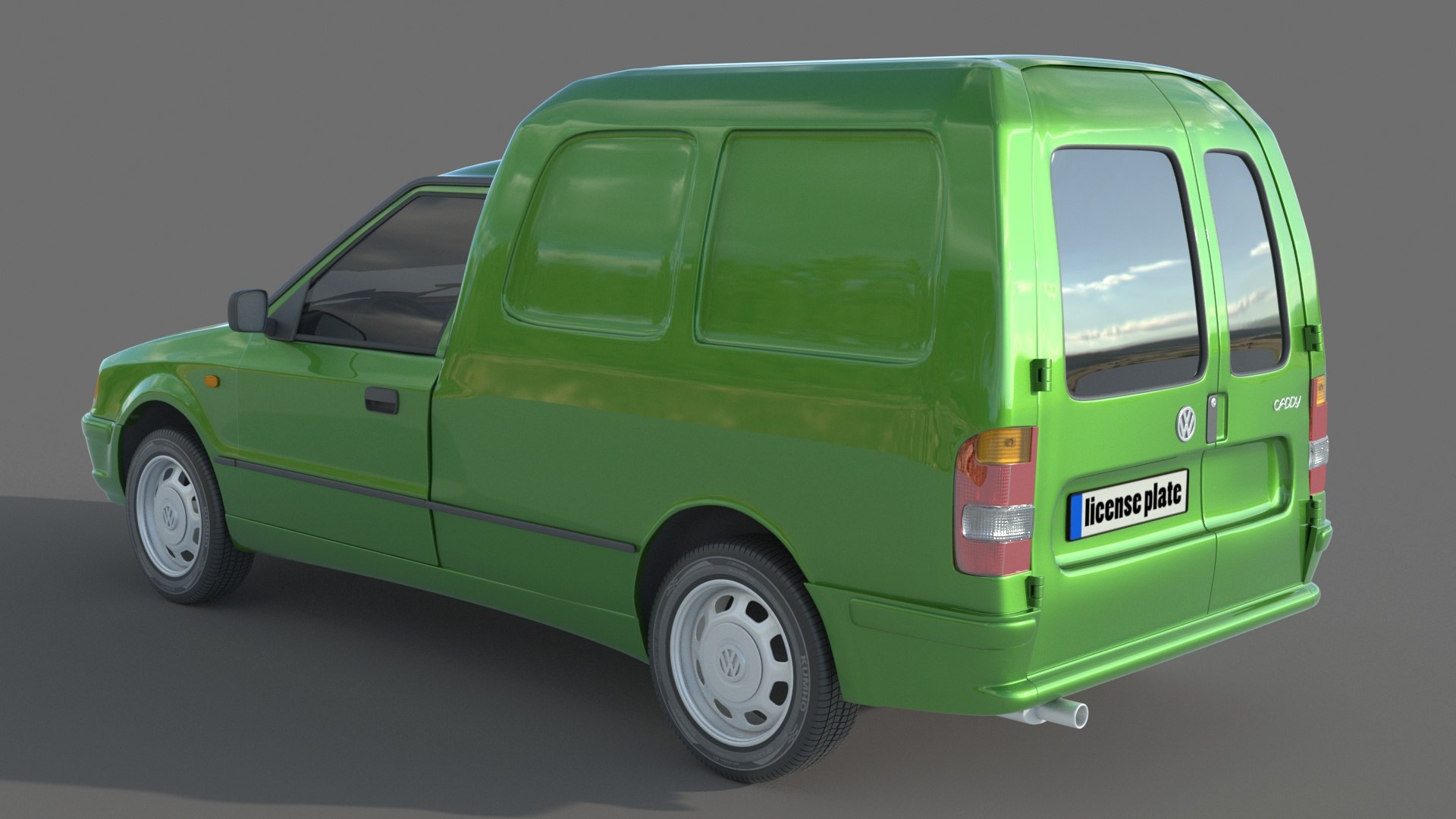 3D Volkswagen Caddy Van MK2 Model - TurboSquid 1977493