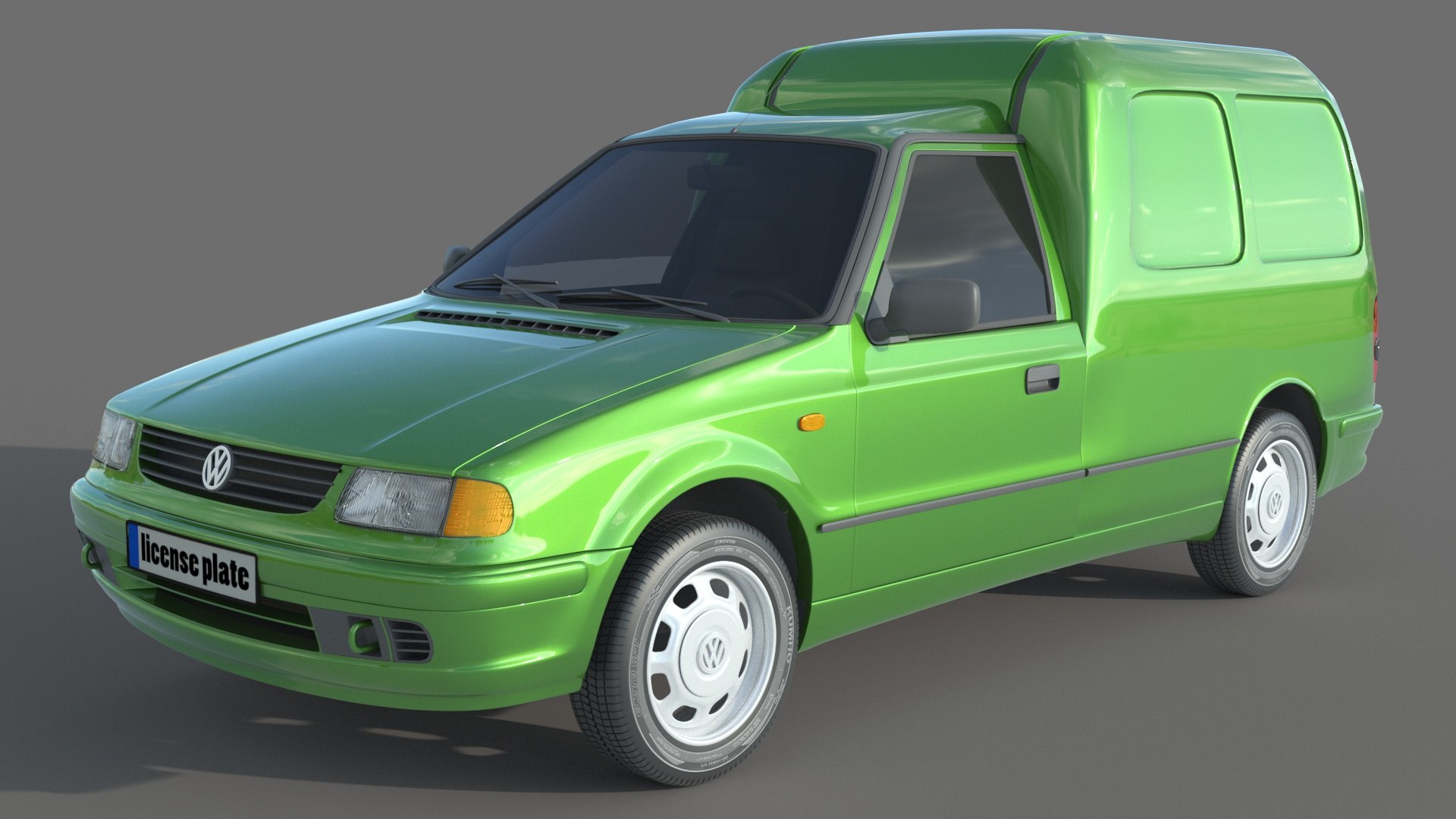 3D Volkswagen Caddy Van MK2 Model - TurboSquid 1977493