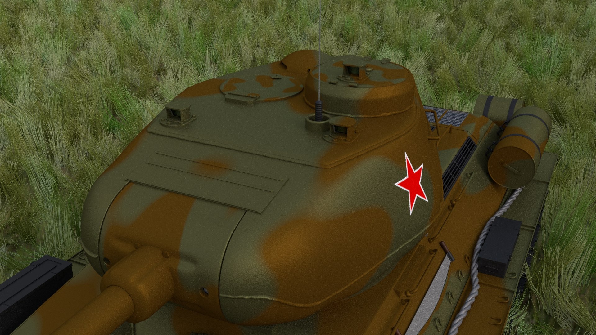 3d soviet tank interior hdri