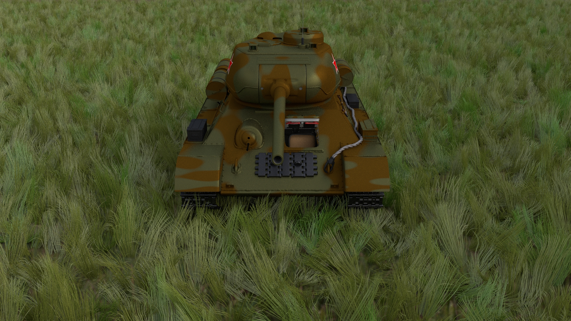 3d soviet tank interior hdri