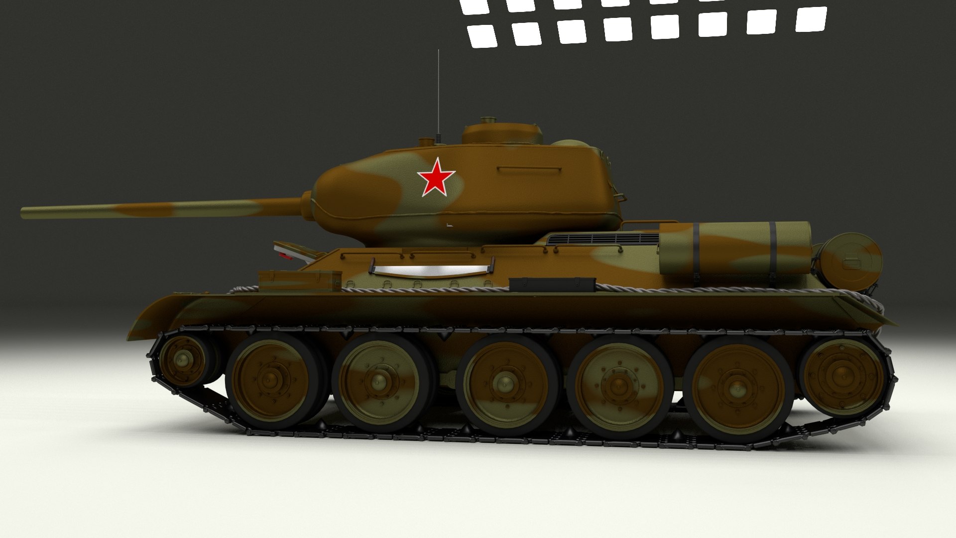 3d Soviet Tank Interior Hdri