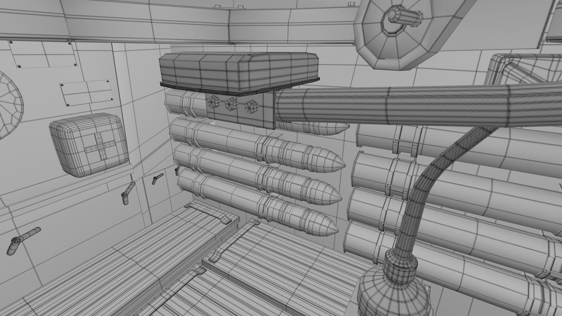 3d Soviet Tank Interior Hdri