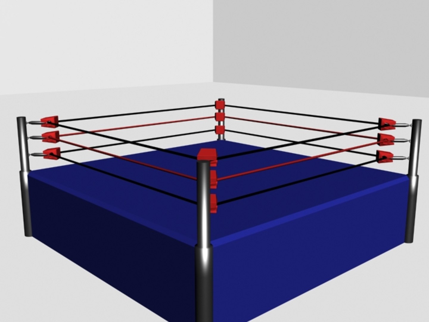 Wrestling Ring 3d Max