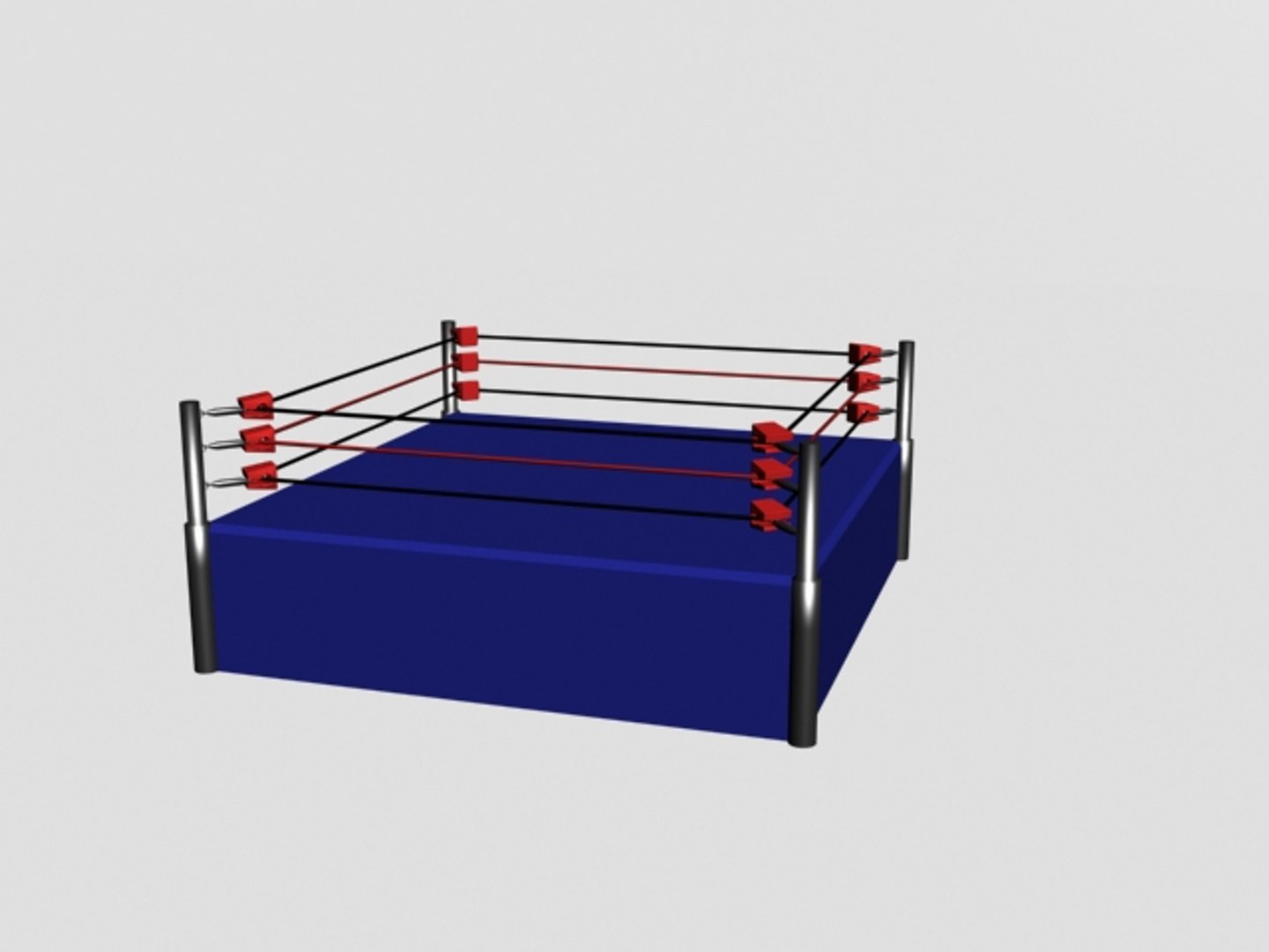 Wrestling Ring 3d Max