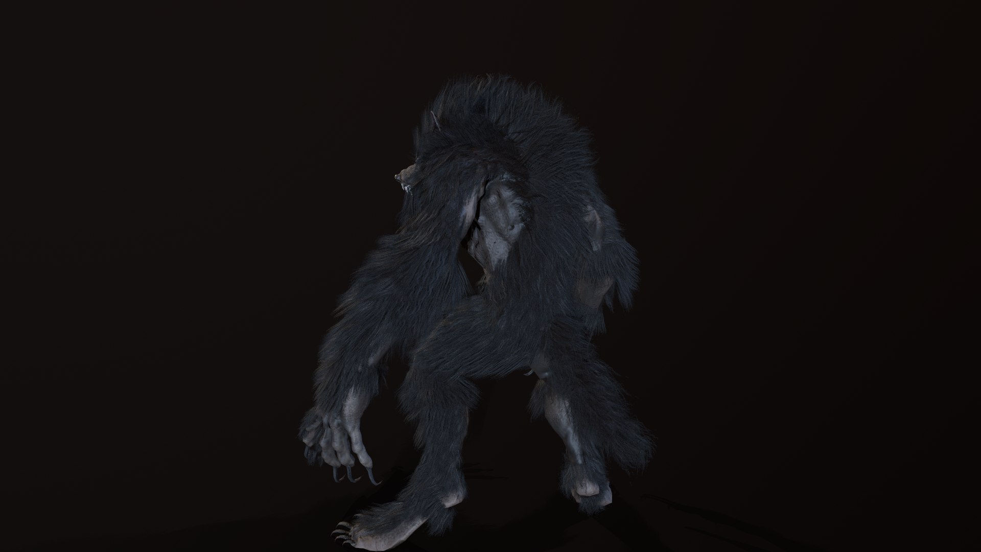 3D Character Werewolf Model - TurboSquid 1419441