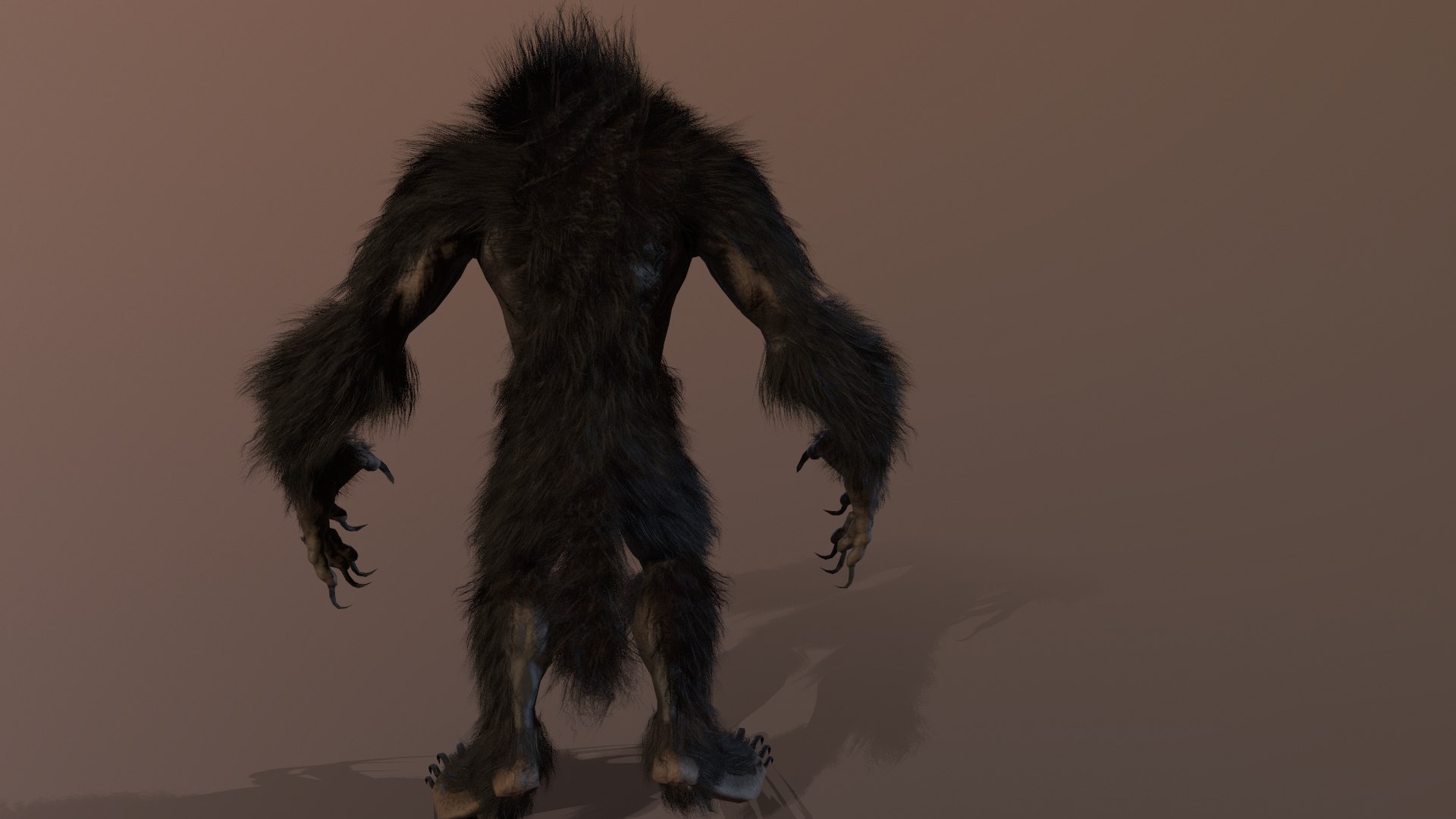 3D Character Werewolf Model - TurboSquid 1419441