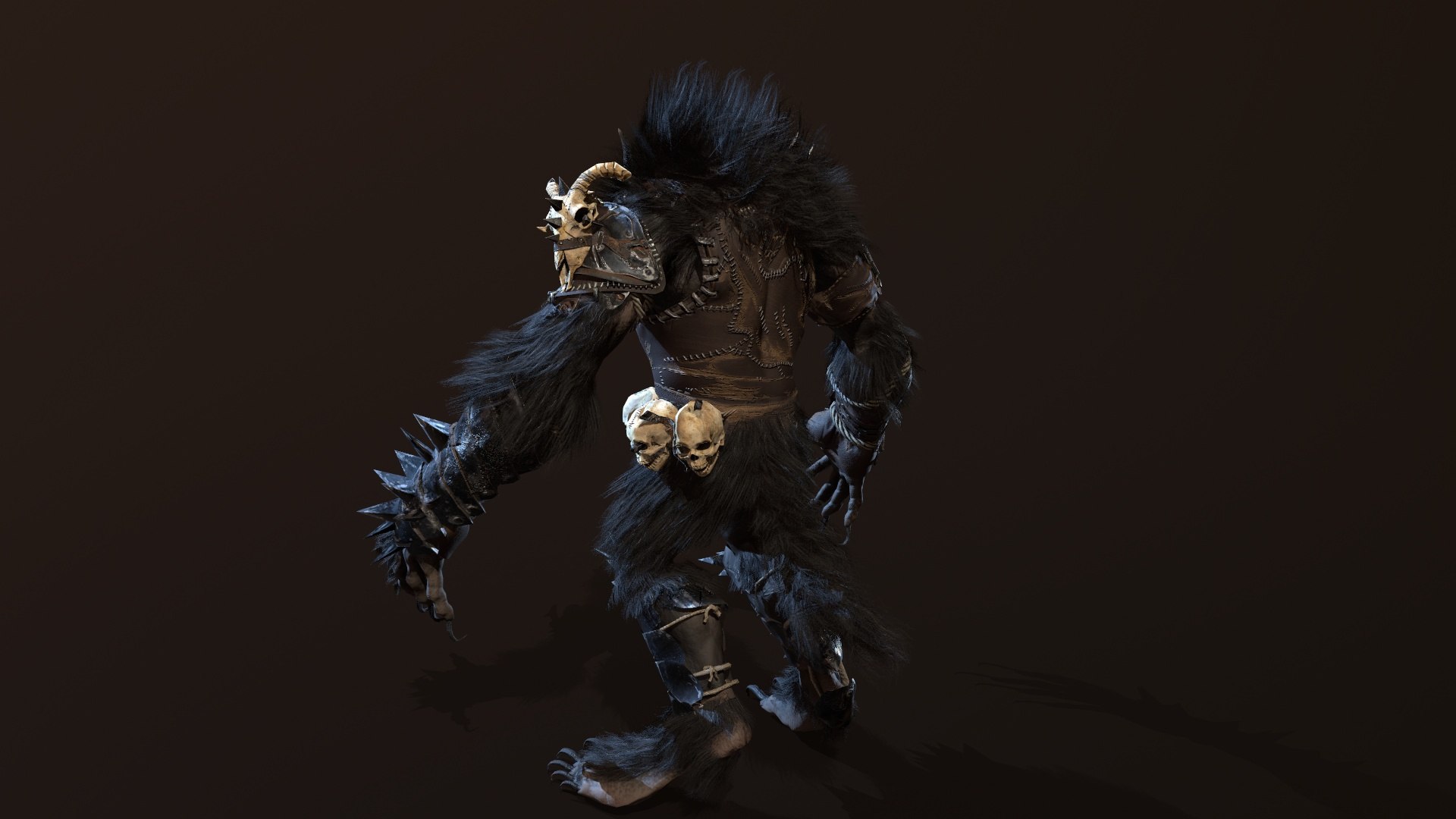 3D Character Werewolf Model - TurboSquid 1419441
