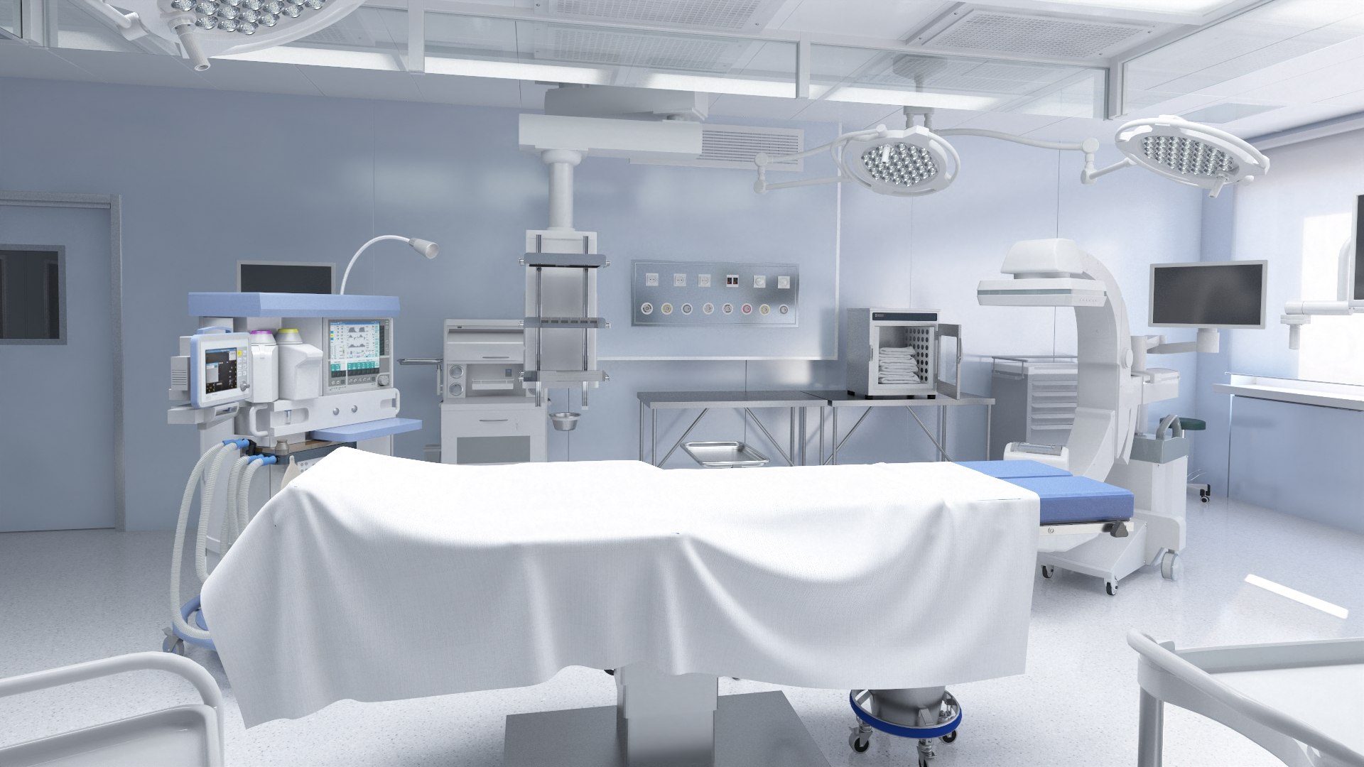 3D Operating Room 1 Model - TurboSquid 2013154