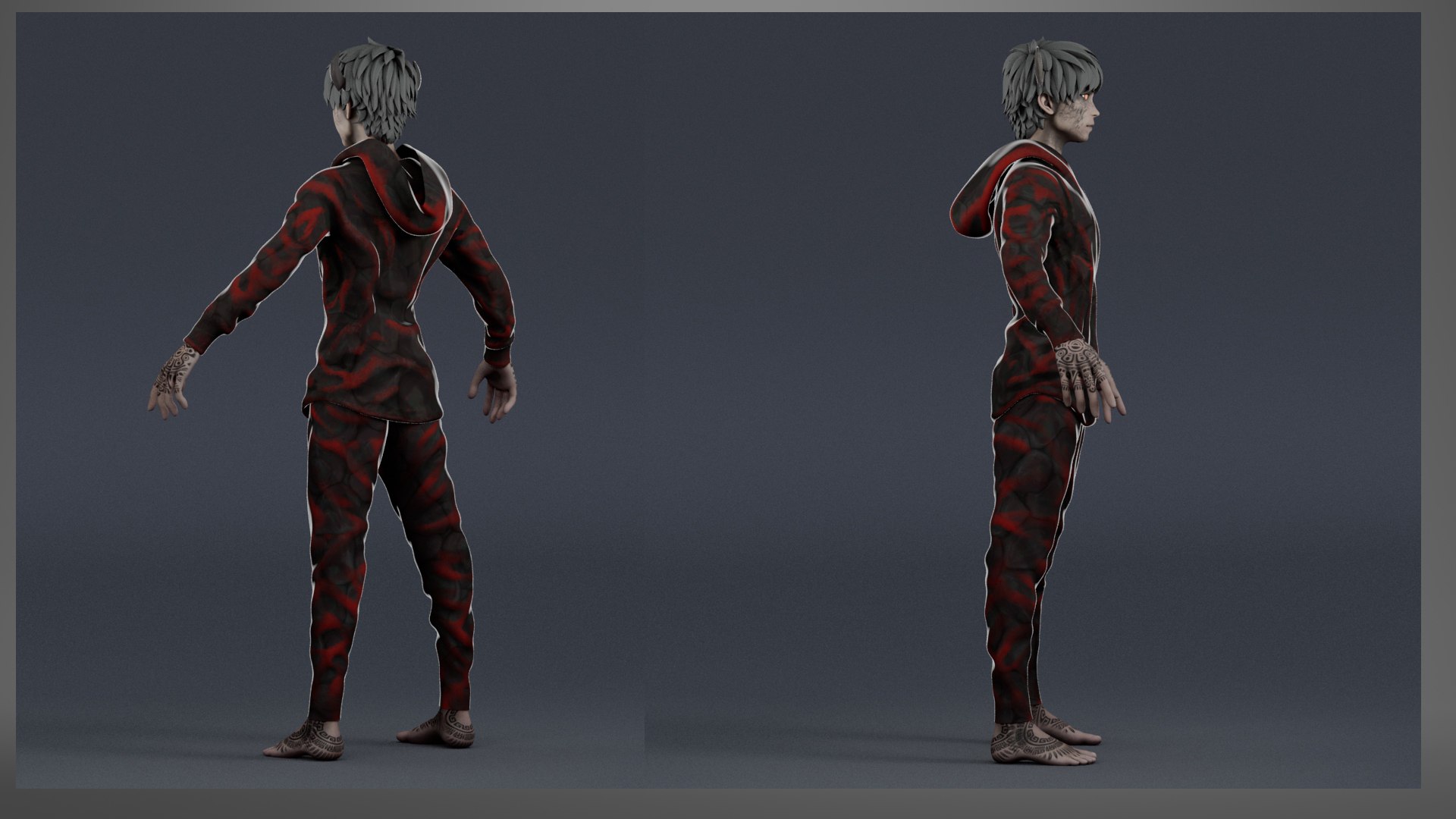 Demon Anime 3d Character With RIG 3D Model - TurboSquid 2236034