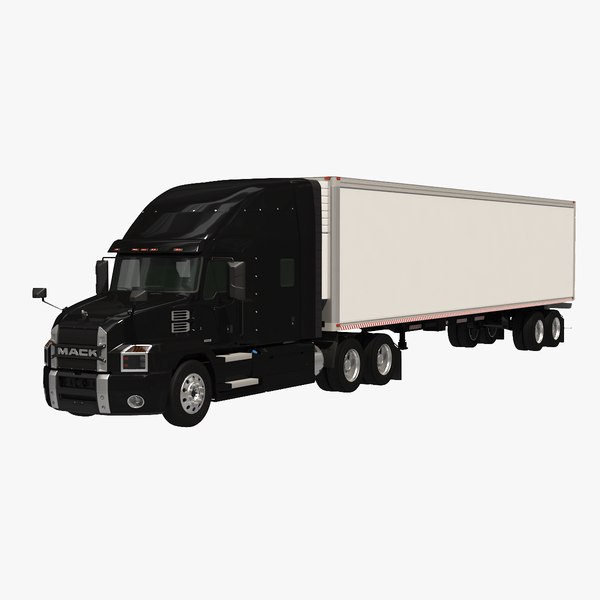 Mack anthem house trailer 3D model - TurboSquid 1404414